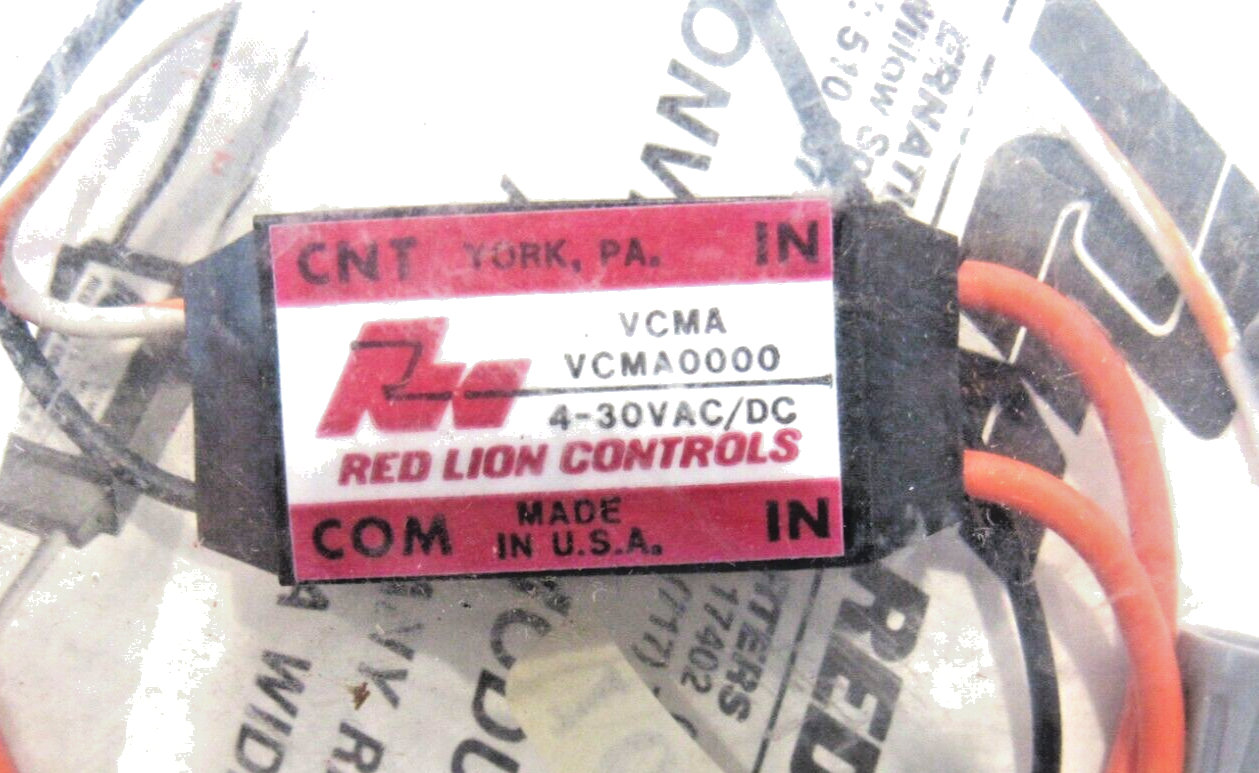 LOT OF 3 NEW RED LION CONTROLS VCMA0000 VOLTAGE CONVERTER MODULES VCMA ...