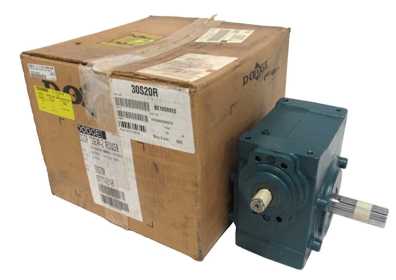 NEW BALDOR 30S20R GEAR REDUCER 20:1 - SB Industrial Supply, Inc.