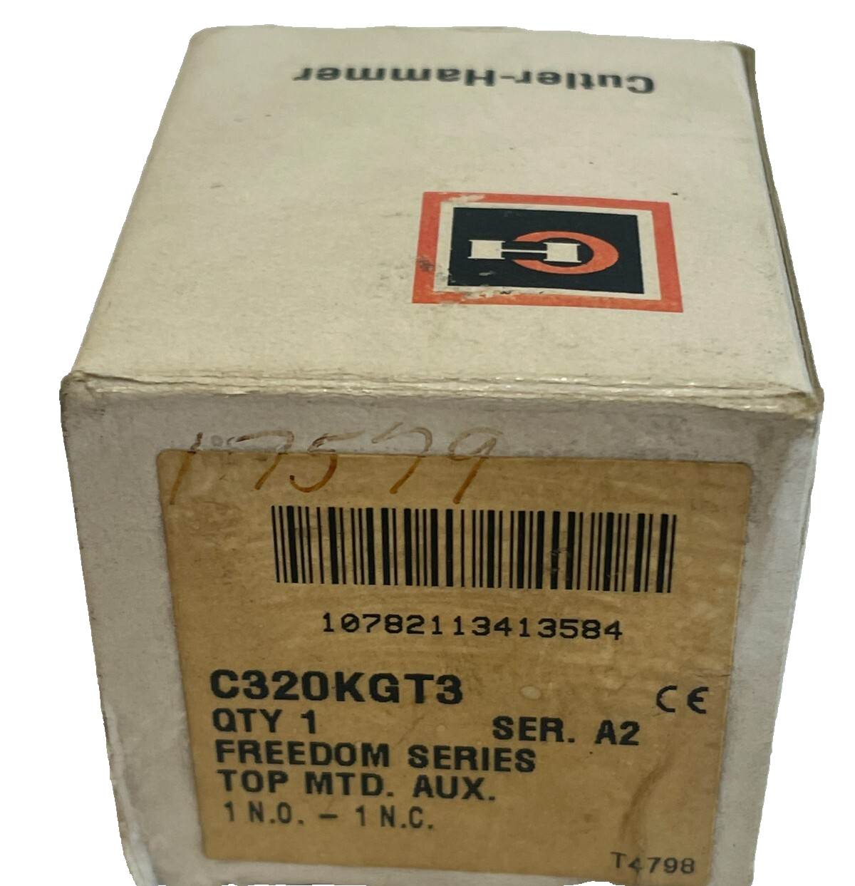 NEW CUTLER HAMMER C320KGT3 AUXILIARY CONTACT - SB Industrial Supply, Inc.