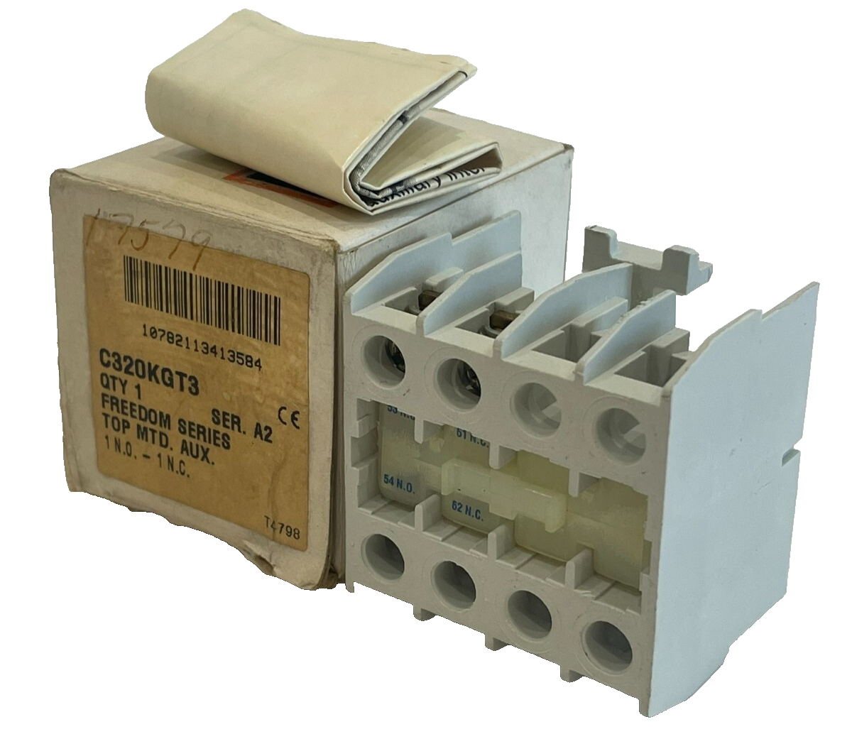 NEW CUTLER HAMMER C320KGT3 AUXILIARY CONTACT - SB Industrial Supply, Inc.