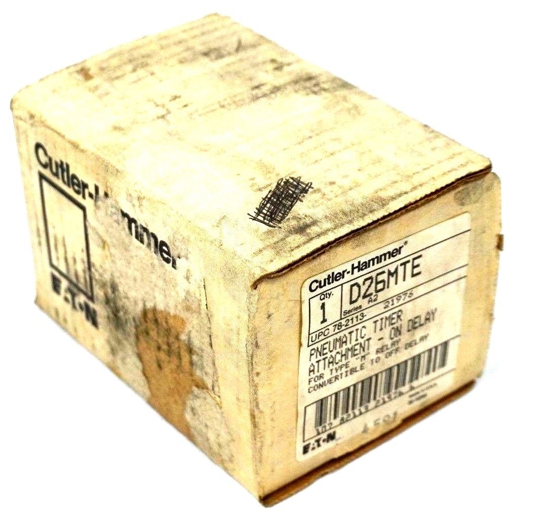 NEW CUTLER HAMMER D26MTE SER. A2 PNEUMATIC TIMER-ON DELAY - SB ...