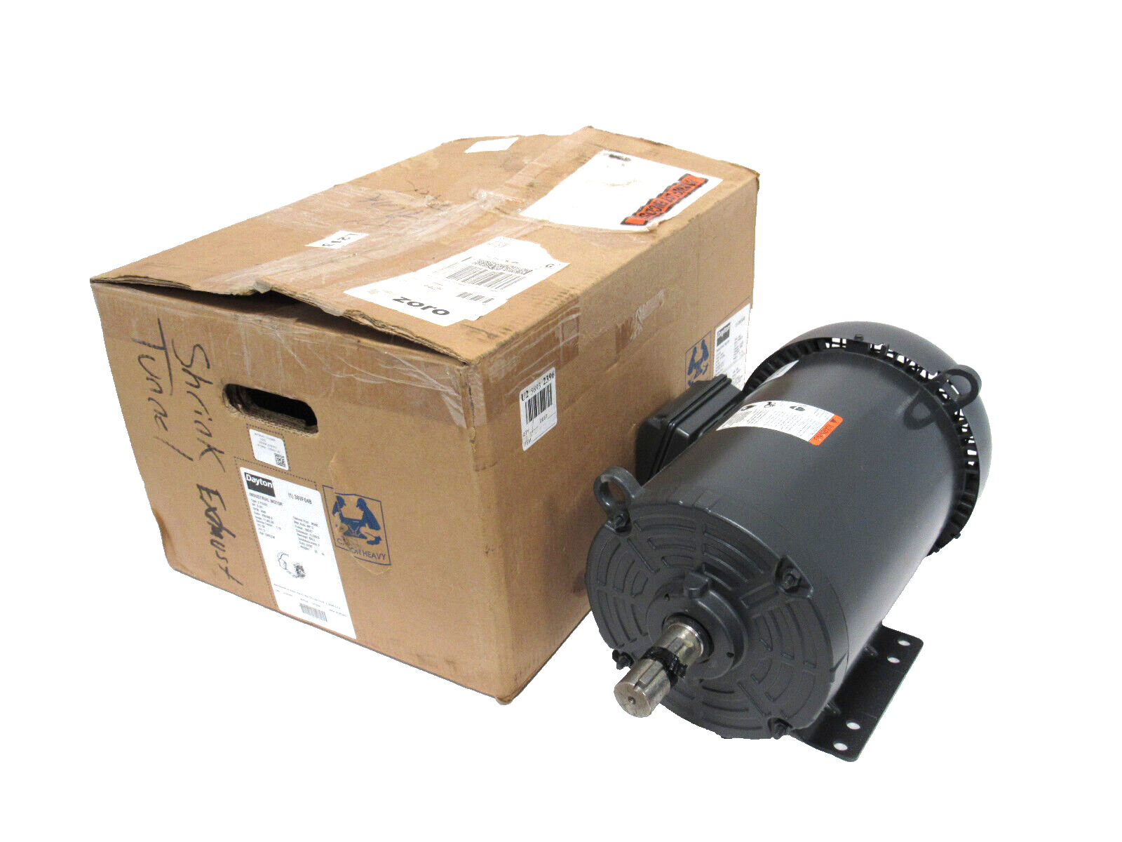 NEW DAYTON 36VF04B MOTOR 5HP 230/460V 3500RPM 182/4T - SB Industrial ...