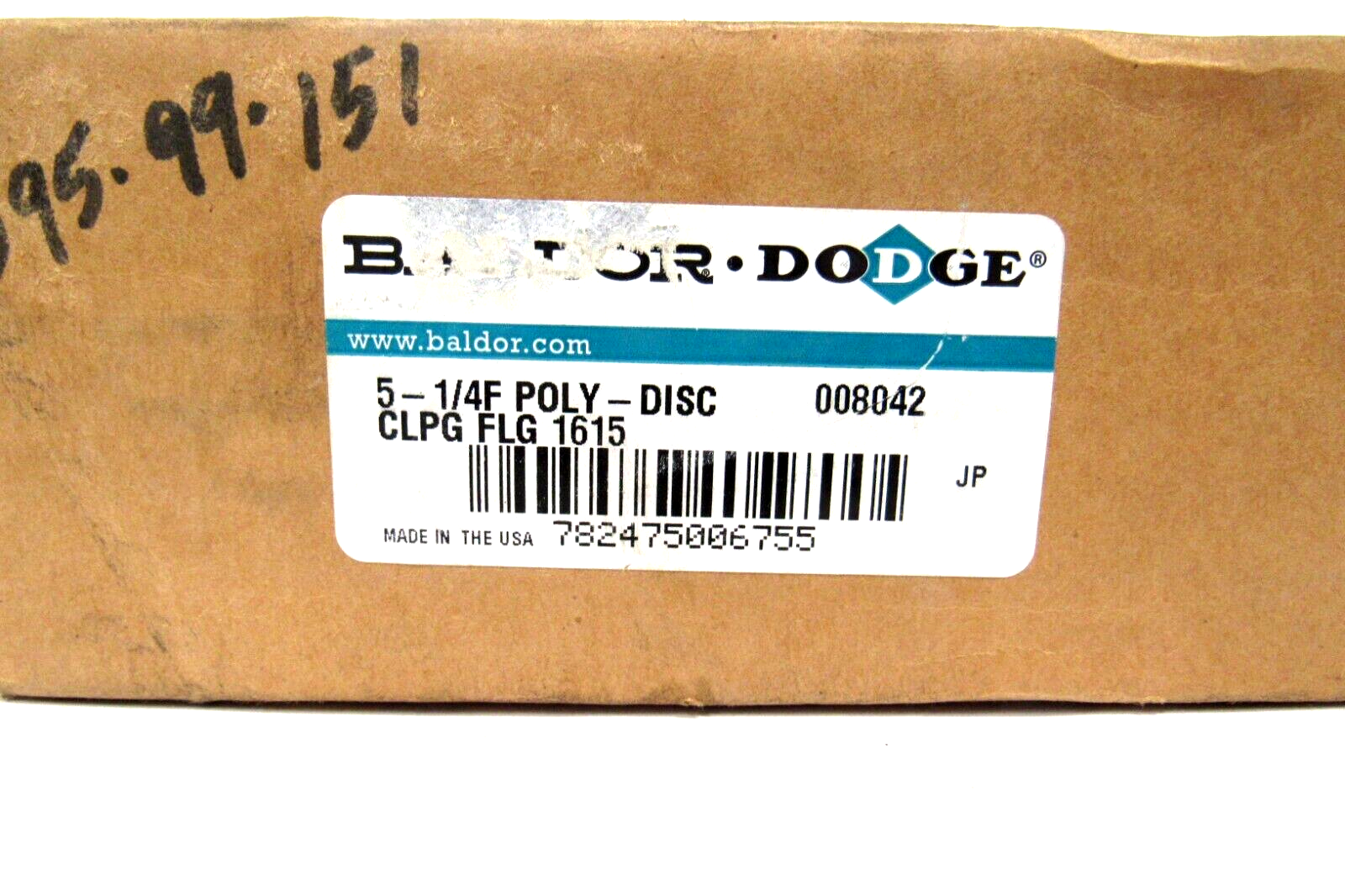 NEW DODGE 5-1/4F POLY-DISC COUPLING FLANGE 008042 - SB Industrial ...