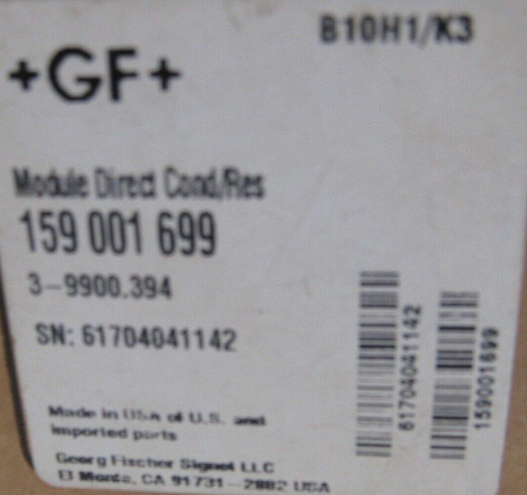 NEW GEORG FISCHER SIGNET 3-9900.394 CONDUCTIVITY MODULE 159 001 699 ...