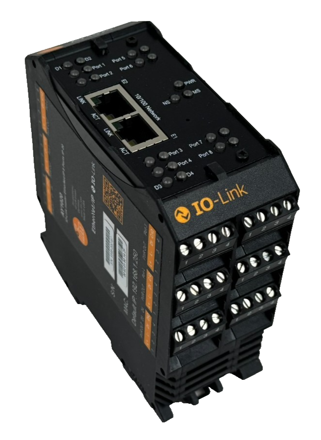NEW IFM AY1020 IO-LINK MASTER ETHERNET/IP 8 PORT IP 20 MODULE - SB ...