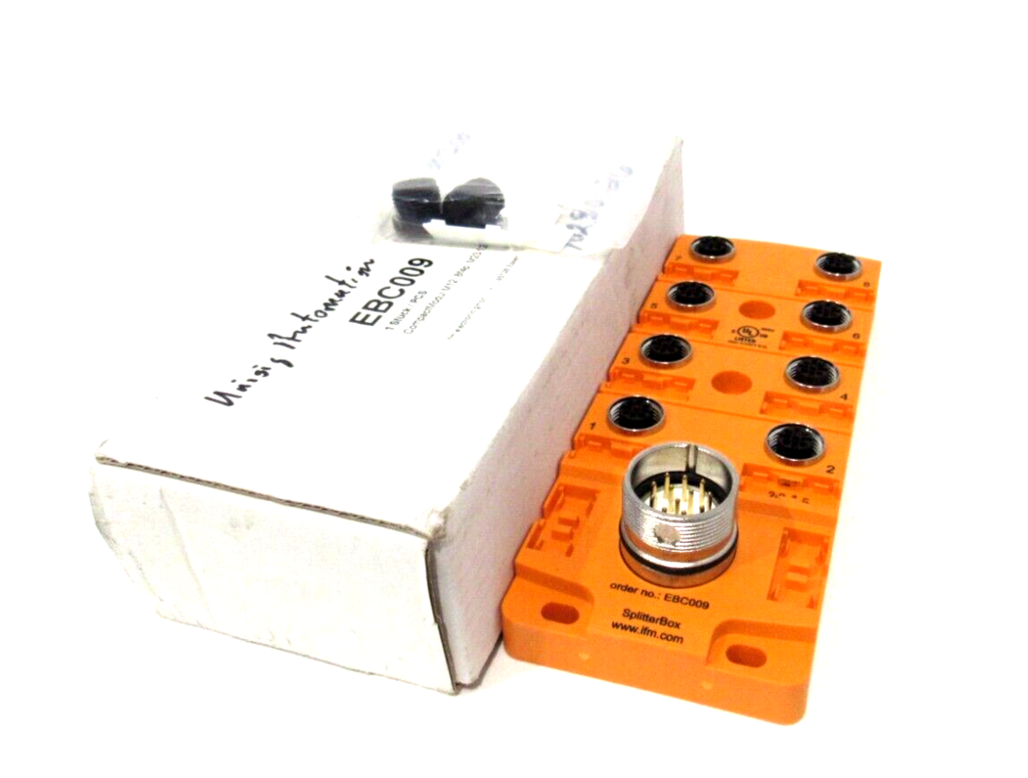 NEW IFM EFECTOR EBC009 SPLITTER BOX - SB Industrial Supply, Inc.
