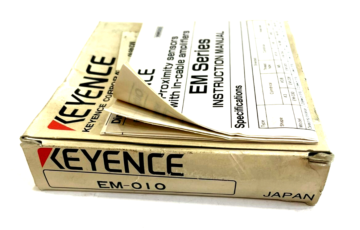 NEW KEYENCE EM-010 PROXIMITY SWITCH EM010 - SB Industrial Supply, Inc.