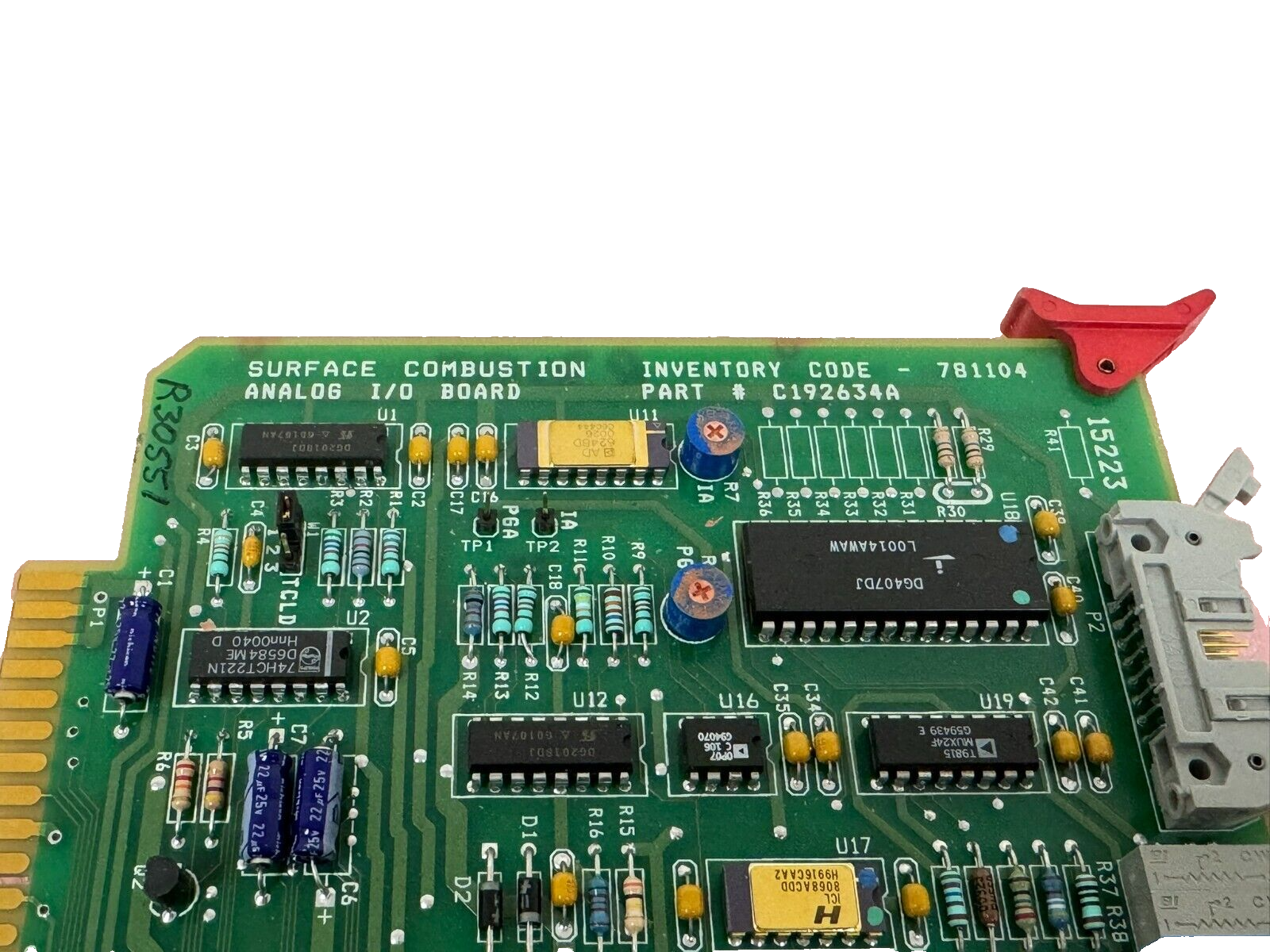 NEW MIKUL 6075A SURFACE COMBUSTION ANALOG I/O BOARD C192634A - SB ...