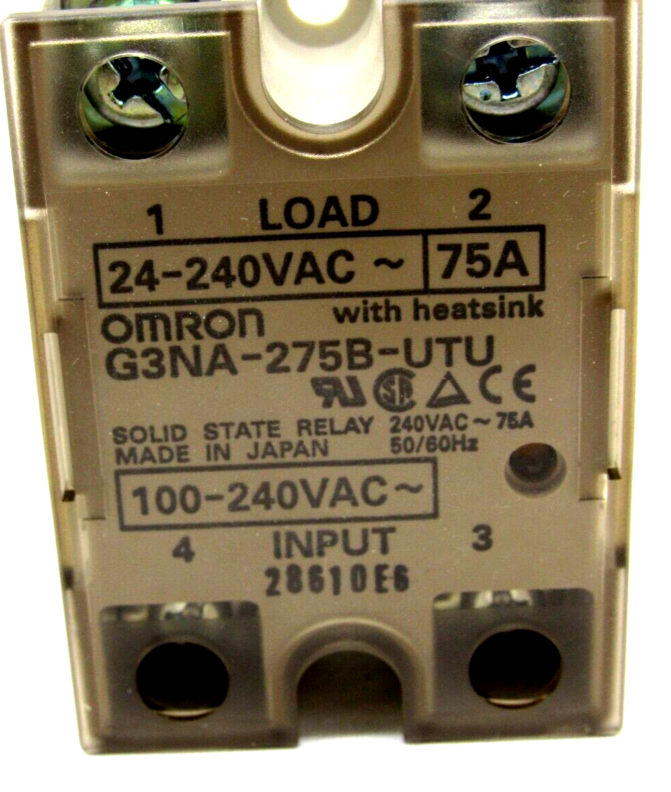 NEW OMRON G3NA-275B-UTU SOLID STATE RELAY G3NA275BUTU - SB Industrial Supply, Inc.