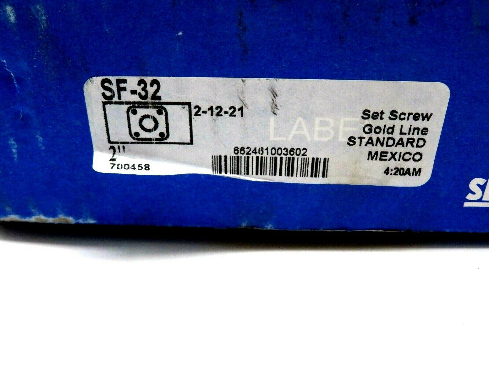 NEW SEAL MASTER SF-32 FLANGE MOUNT BEARING SF32 - SB Industrial Supply ...