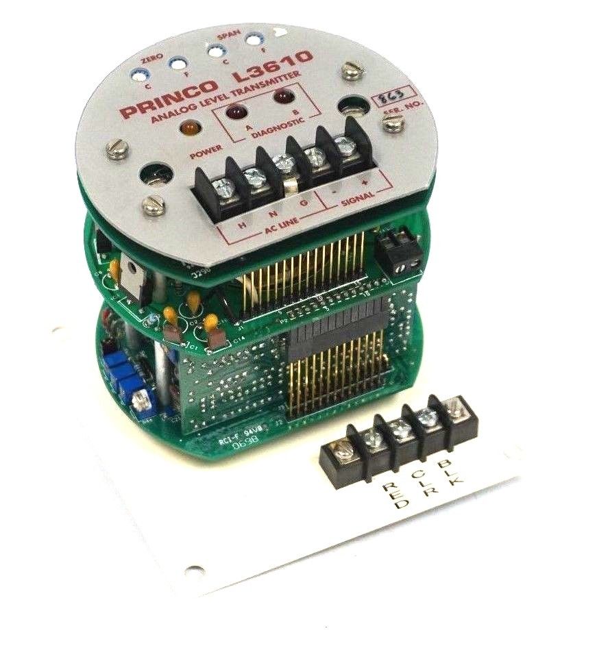 PRINCO INSTRUMENTS L3610 ANALOG LEVEL TRANSMITTER - SB Industrial ...