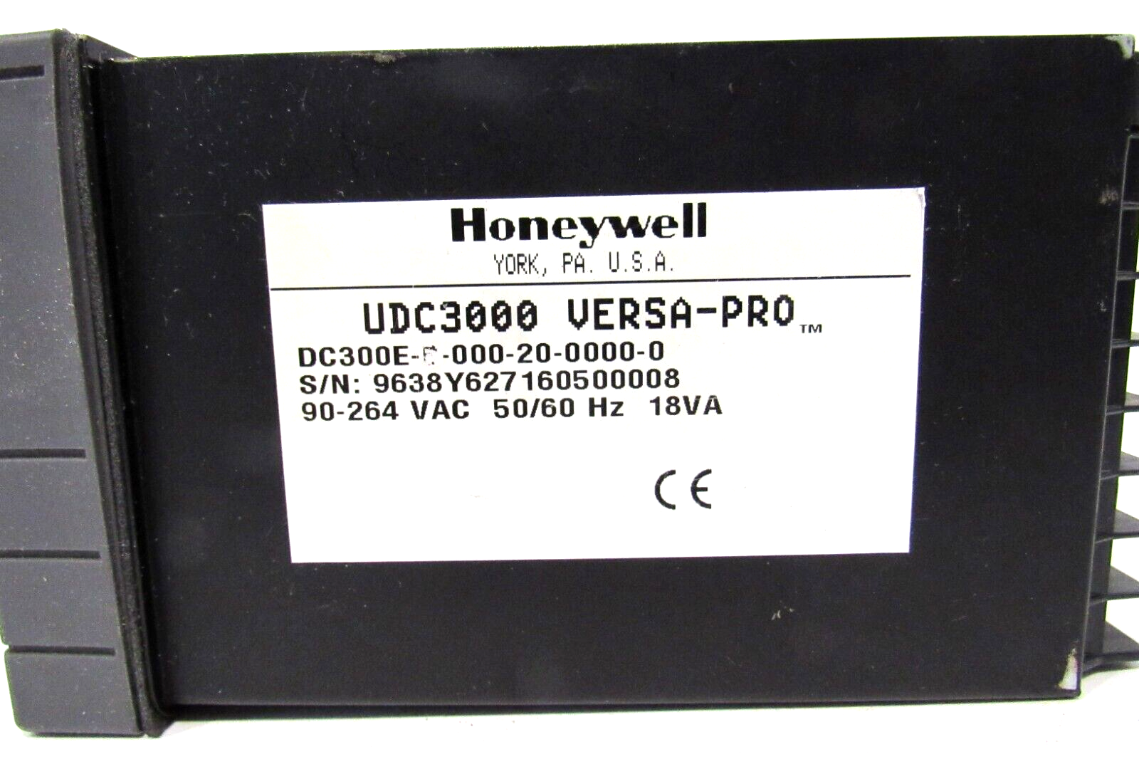USED HONEYWELL DC300E-E-000-20-0000-0 TEMPERATURE CONTROLLER UDC3000 ...