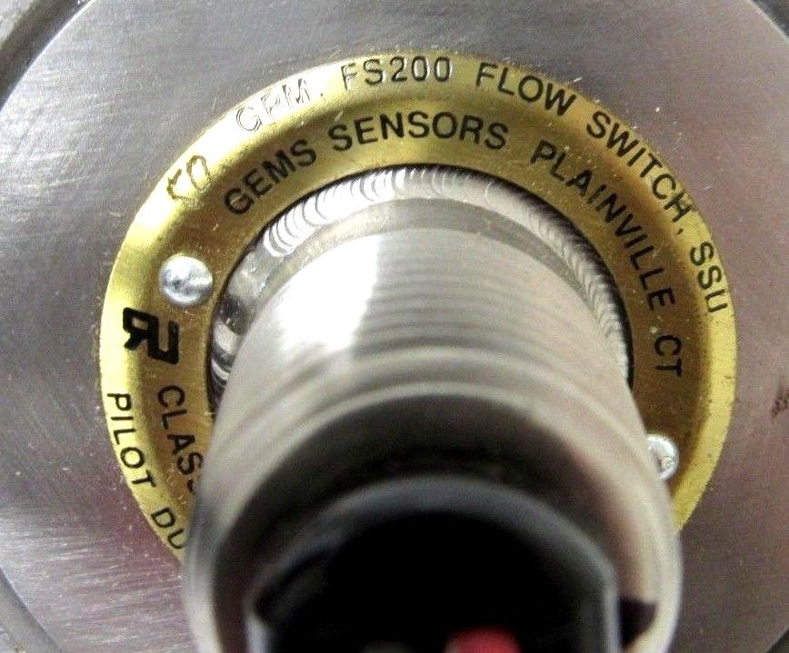 NEW GEMS SENSOR FS200 FLOW SWITCH 50 GPM - SB Industrial Supply, Inc.