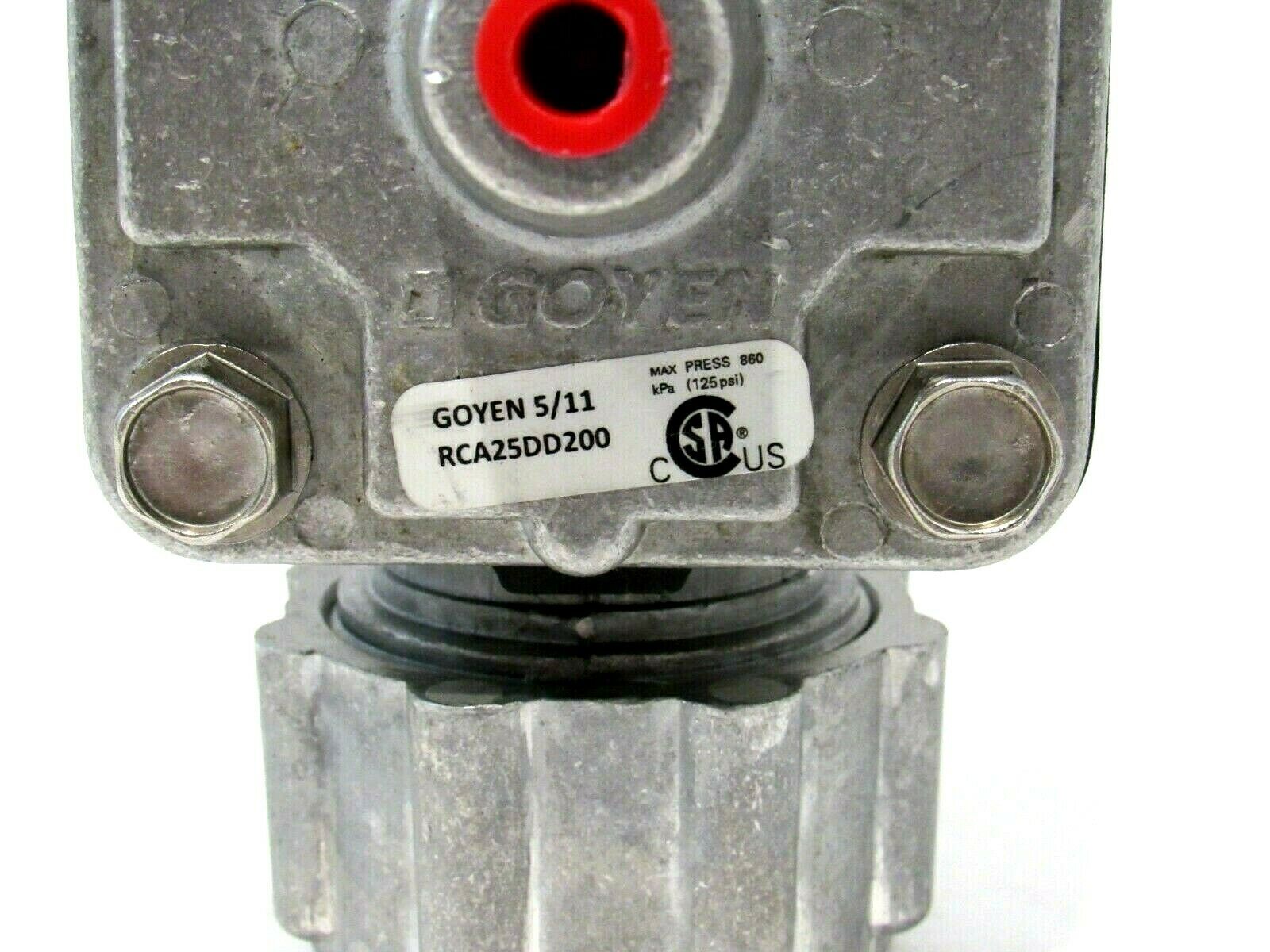 NEW GOYEN RCA25DD200 PULSE JET VALVE - SB Industrial Supply, Inc.