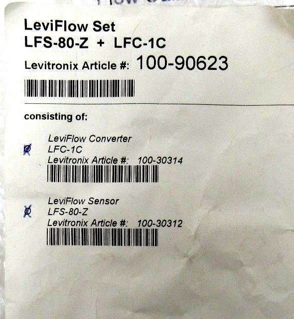 NEW LEVITRONIX LEVIFLOW 100-90623 CONVERTER / SENSOR LFC-1C LFS-80-Z 10090623 – SB Industrial ...