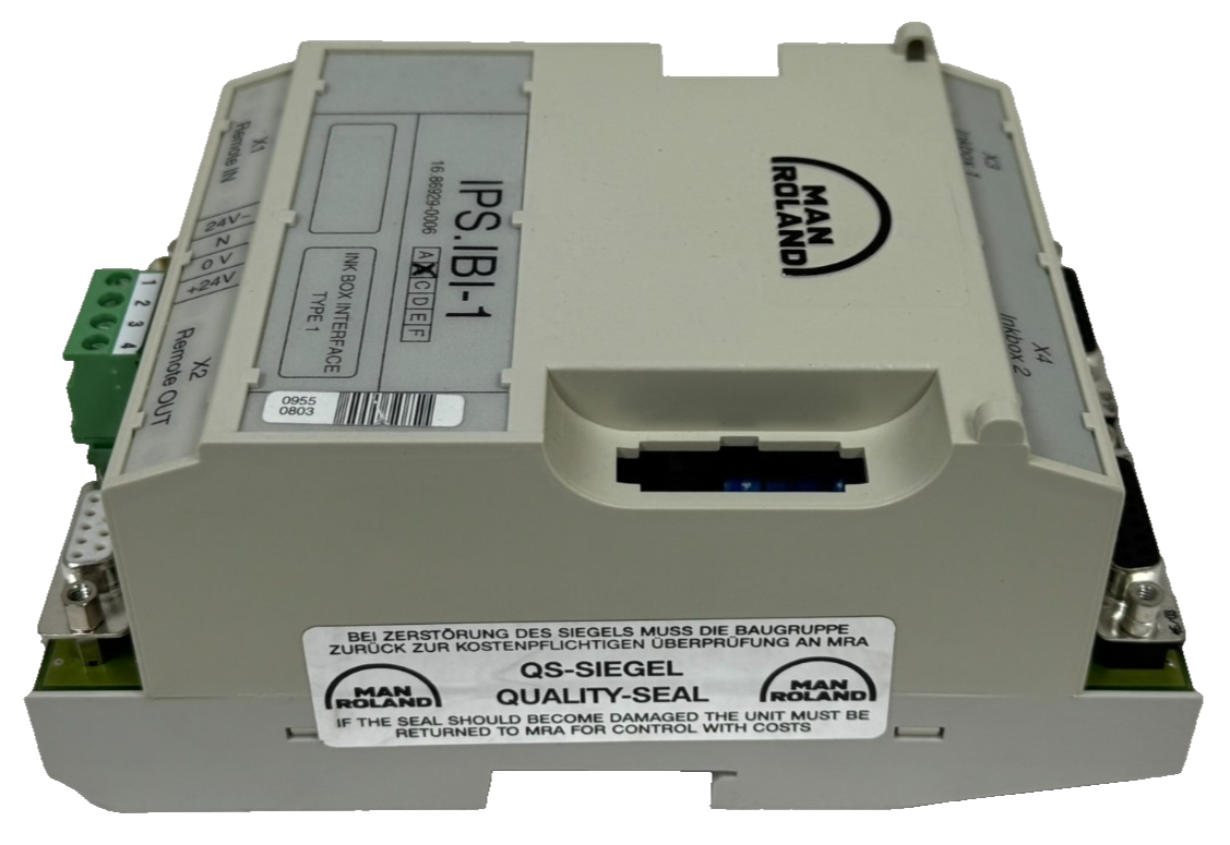 NEW MAN ROLAND IPS.IBI-1 INK BOX INTERFACE 16.86929-0006 - SB ...