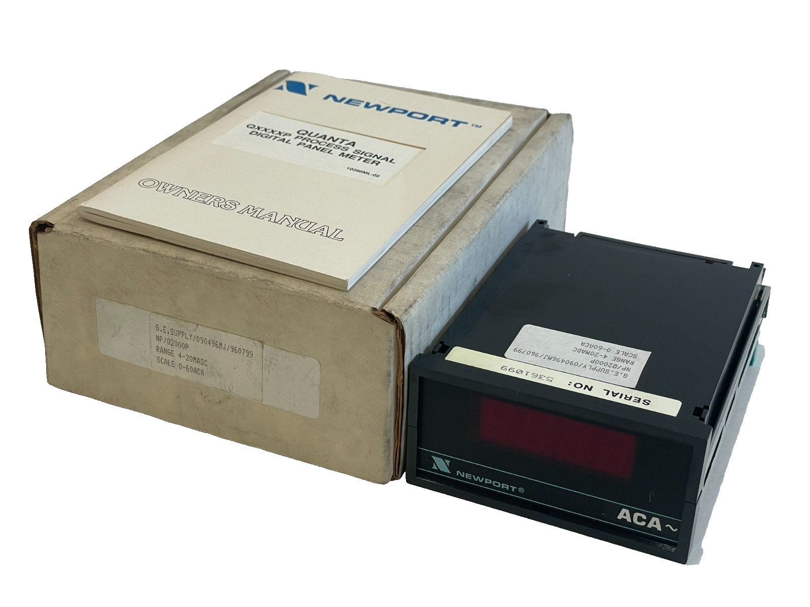 NEW NEWPORT/G.E. Q2000-P PROCESS METER Q2000P - SB Industrial Supply, Inc.