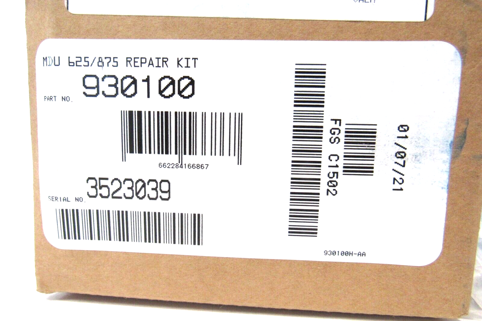 NEW NEXEN 930100 REPAIR KIT MDU-625/875 - SB Industrial Supply, Inc.