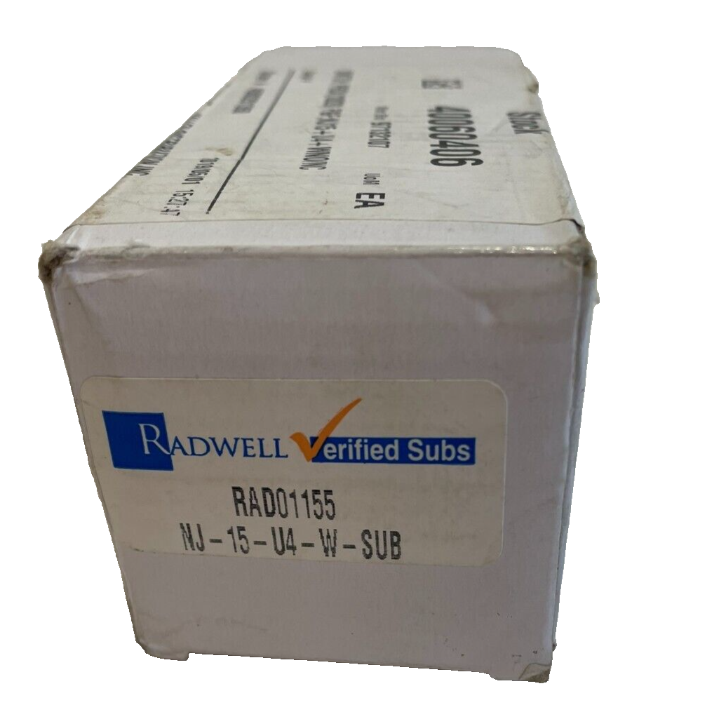 NEW RADWELL RAD01155 PROXIMITY SWITCH NJ-15-U4-W-SUB 20-250VAC - SB ...
