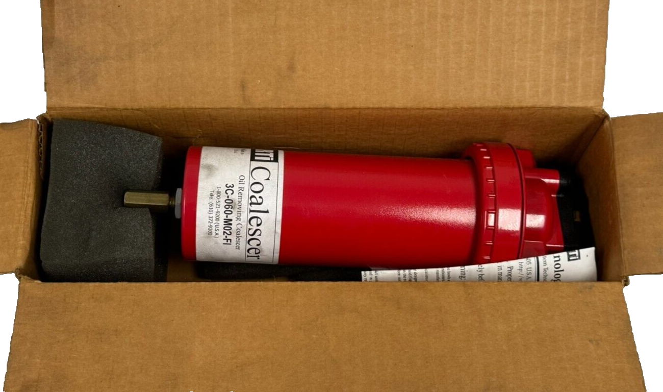 NEW RTI 3C-060-M02-FI OIL REMOVING COALESCER FILTER - SB Industrial ...