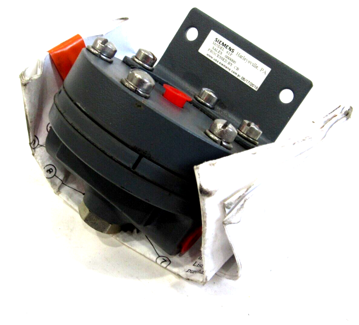 NEW SIEMENS 61F BOOSTER RELAY - SB Industrial Supply, Inc.