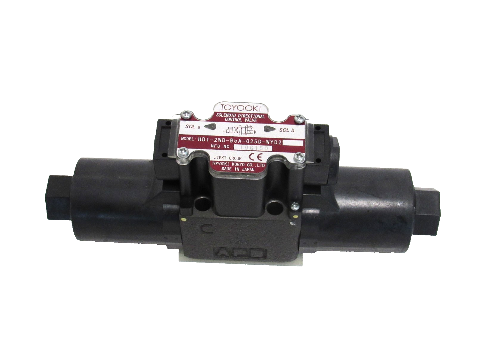 NEW TOYOOKI HD1-2WD-BCA-025D-WYD2 SOLENOID VALVE HD12WDBCA025DWYD2 - SB ...