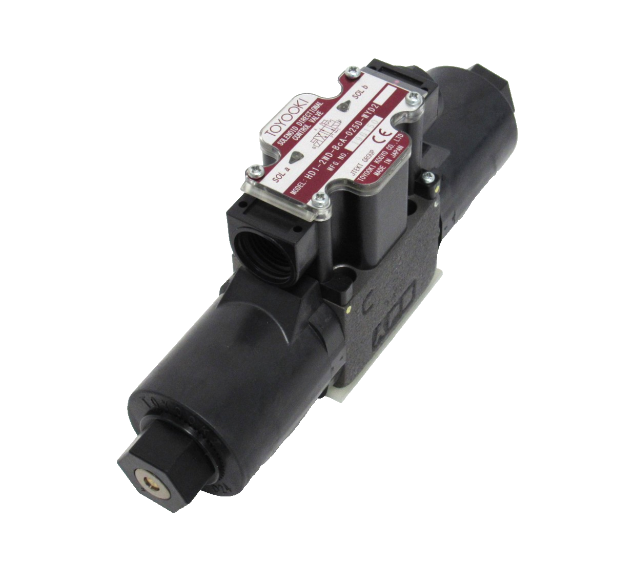 NEW TOYOOKI HD1-2WD-BCA-025D-WYD2 SOLENOID VALVE HD12WDBCA025DWYD2 - SB ...