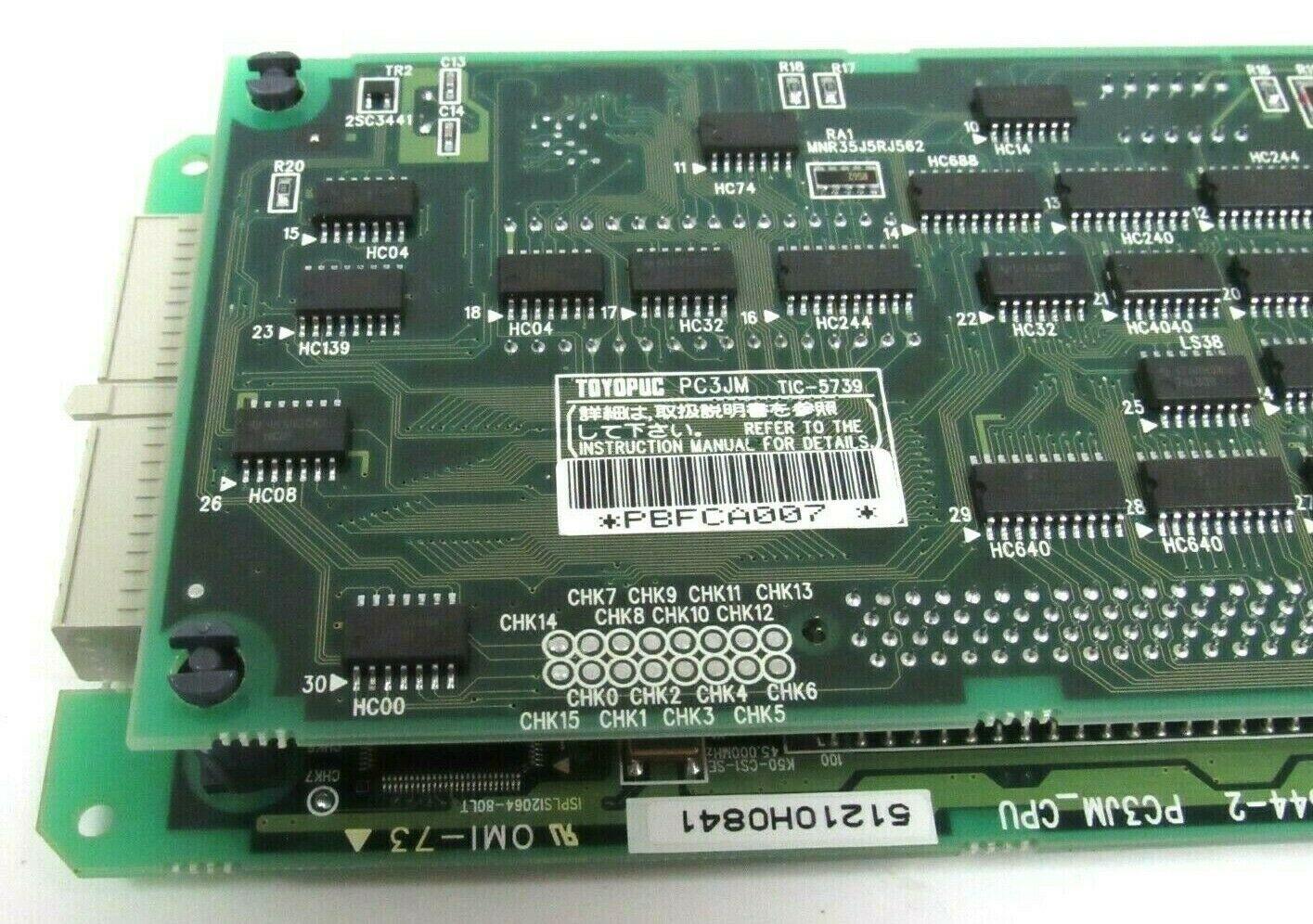 NEW TOYOPUC PC3JM TIC-5739 EYA45307 CPU CARD TIC5739 - SB Industrial ...