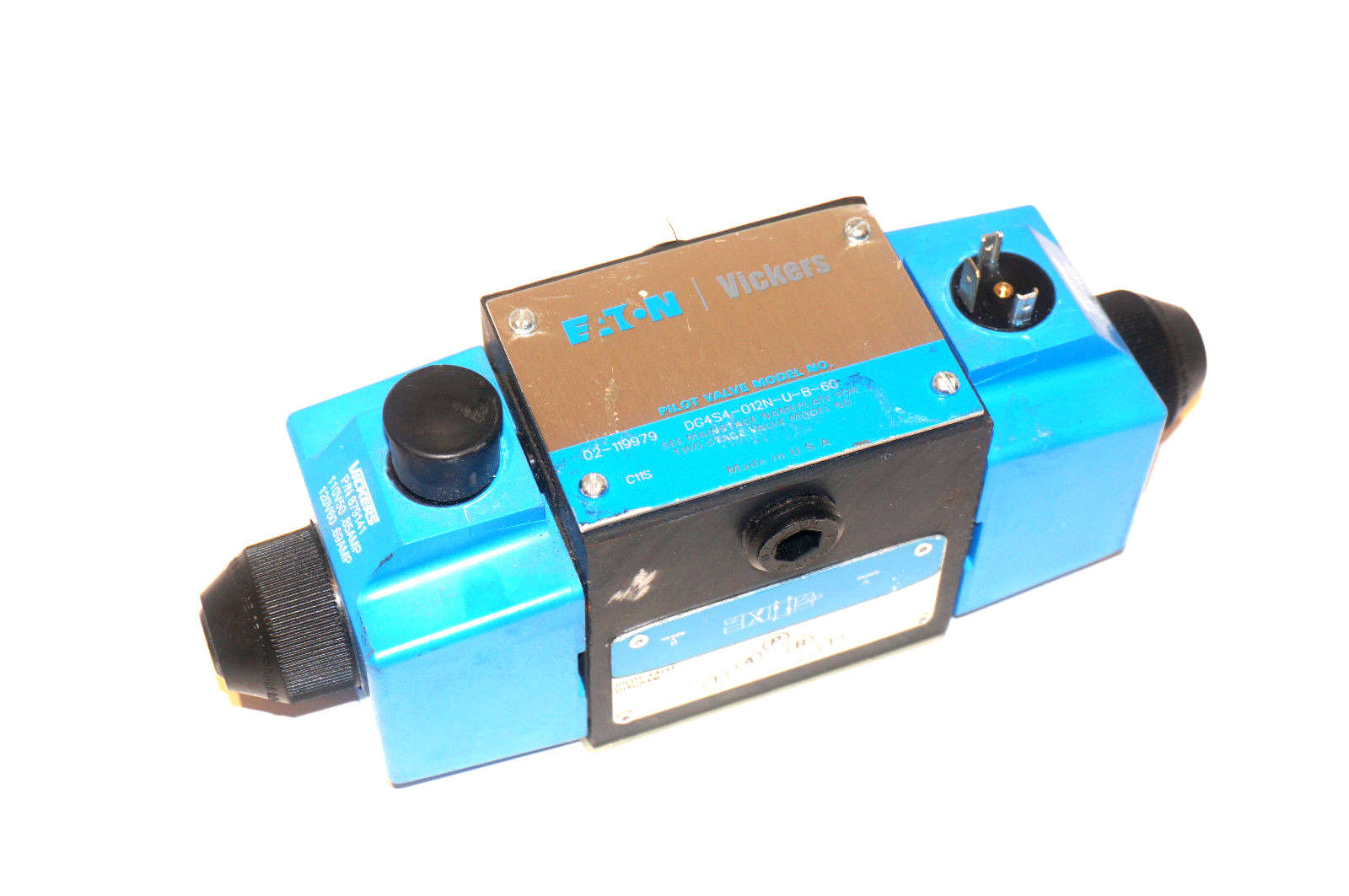 NEW VICKERS DG4S4-012N-U-B-60 DIRECTIONAL PILOT VALVE DG4S4012NUB60 ...