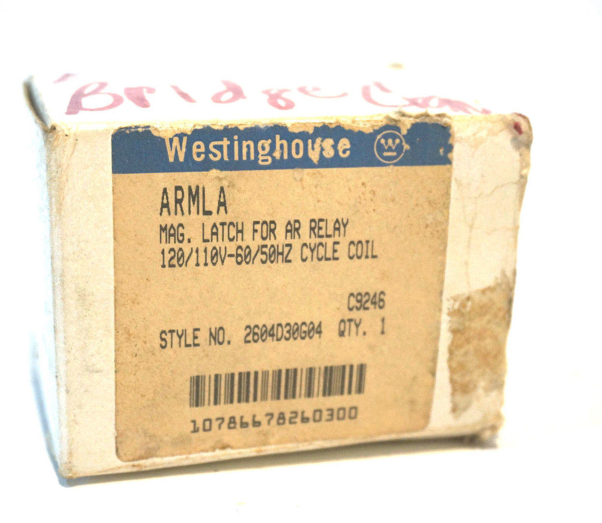 NEW WESTINGHOUSE ARMLA RELAY LATCH COIL - SB Industrial Supply, Inc.