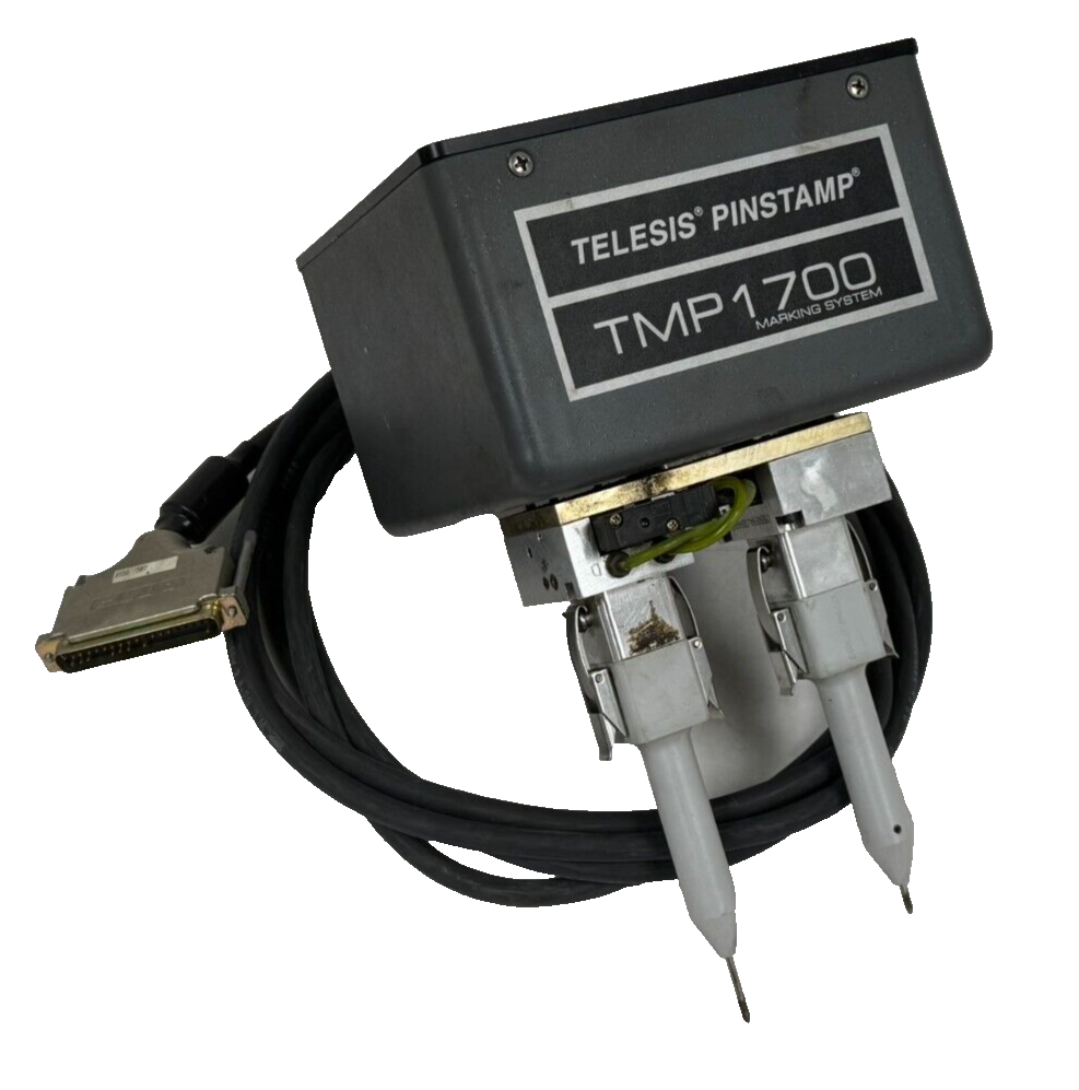 USED TELESIS TMP-1700 PINSTAMP MARKING HEAD TMP1700 - SB Industrial ...