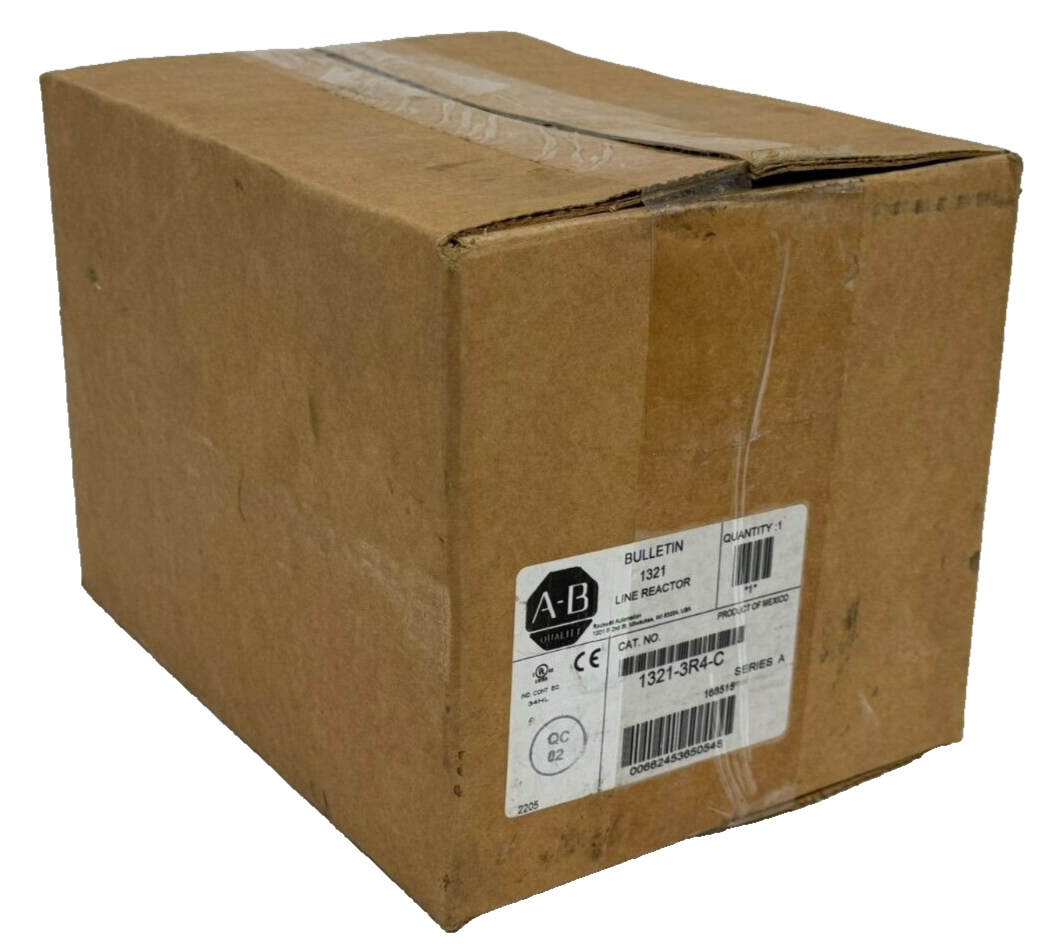 1321-3R4-C LINE REACTOR SER. A 9mH 4A PRE-OWNED UNUSED SURPLUS - SB ...