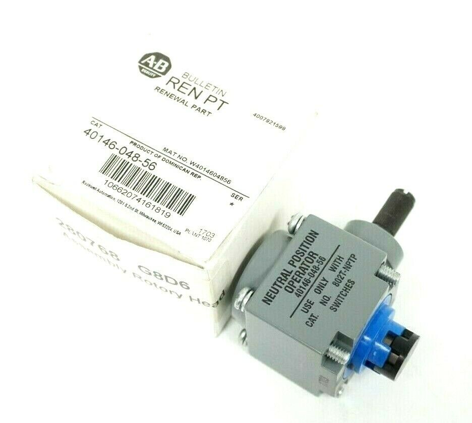 NEW ALLEN BRADLEY 40146-048-56 ROTARY HEAD 4014604856 - SB Industrial ...