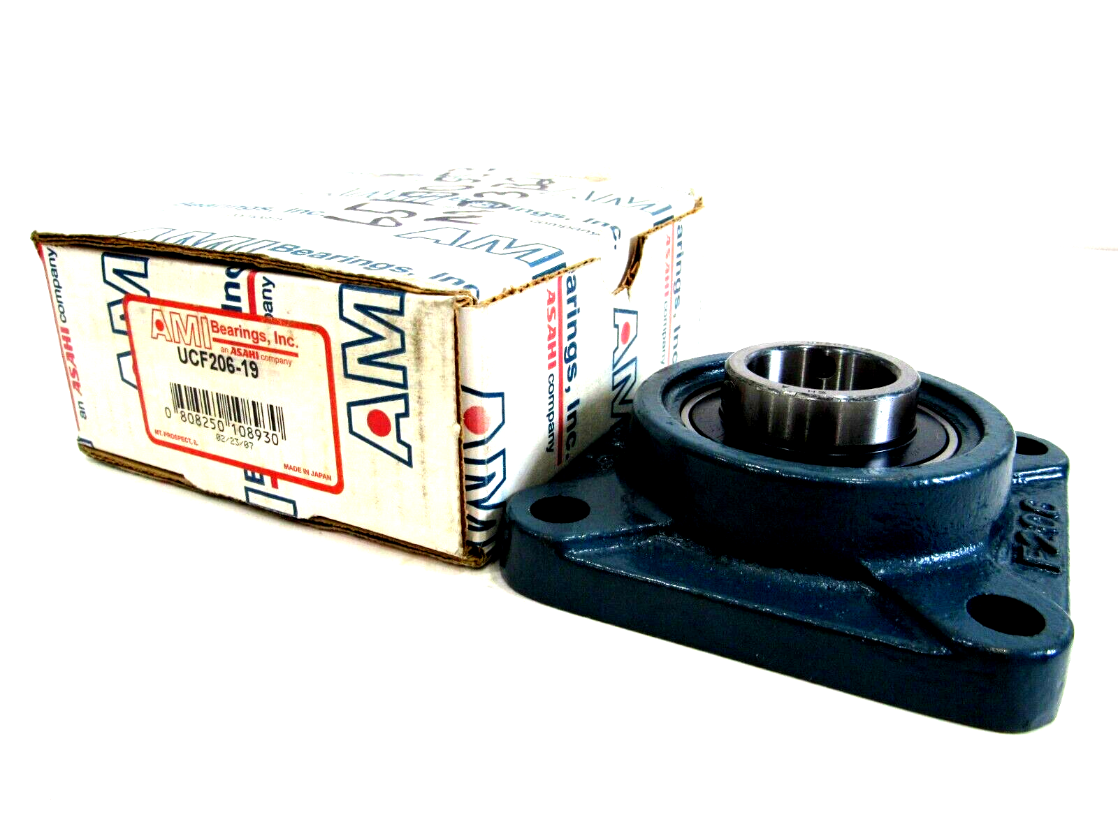 NEW ASAHI AMI BEARINGS UCF203-19 PILLOW BLOCK UCF20319 - SB Industrial ...