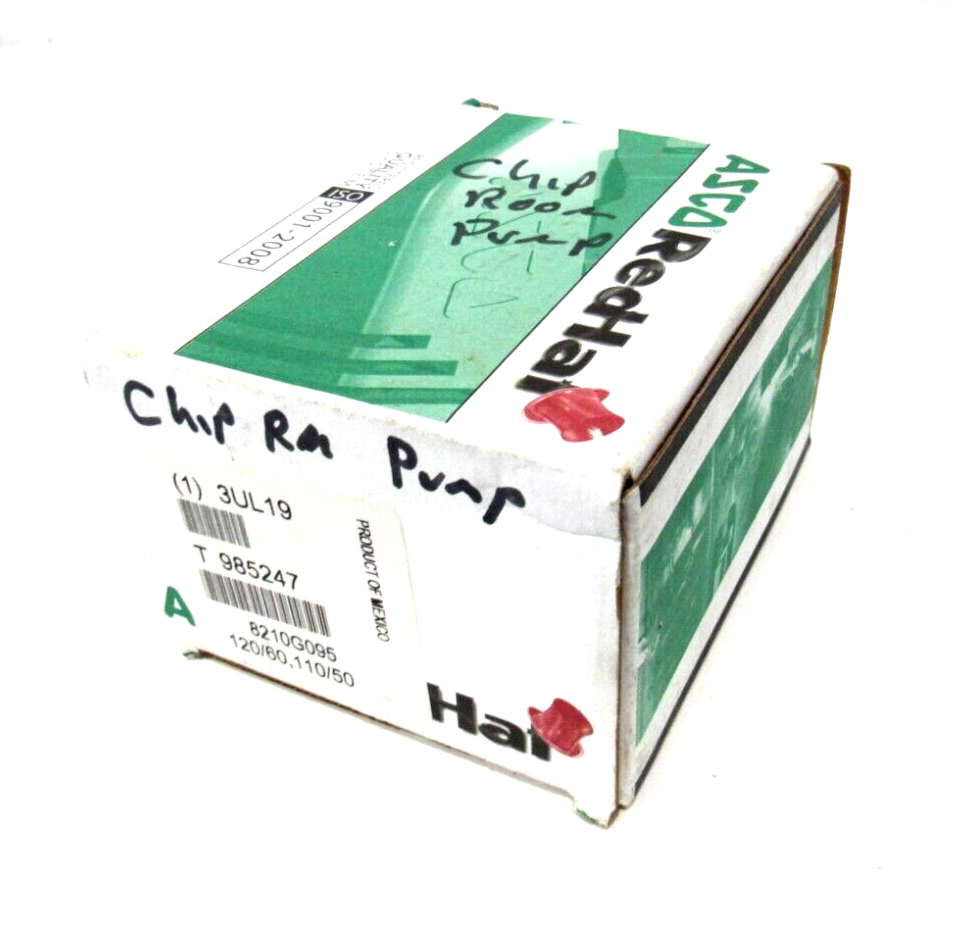 NEW ASCO 8210G095 SOLENOID VALVE 120/60 110/50 - SB Industrial Supply, Inc.