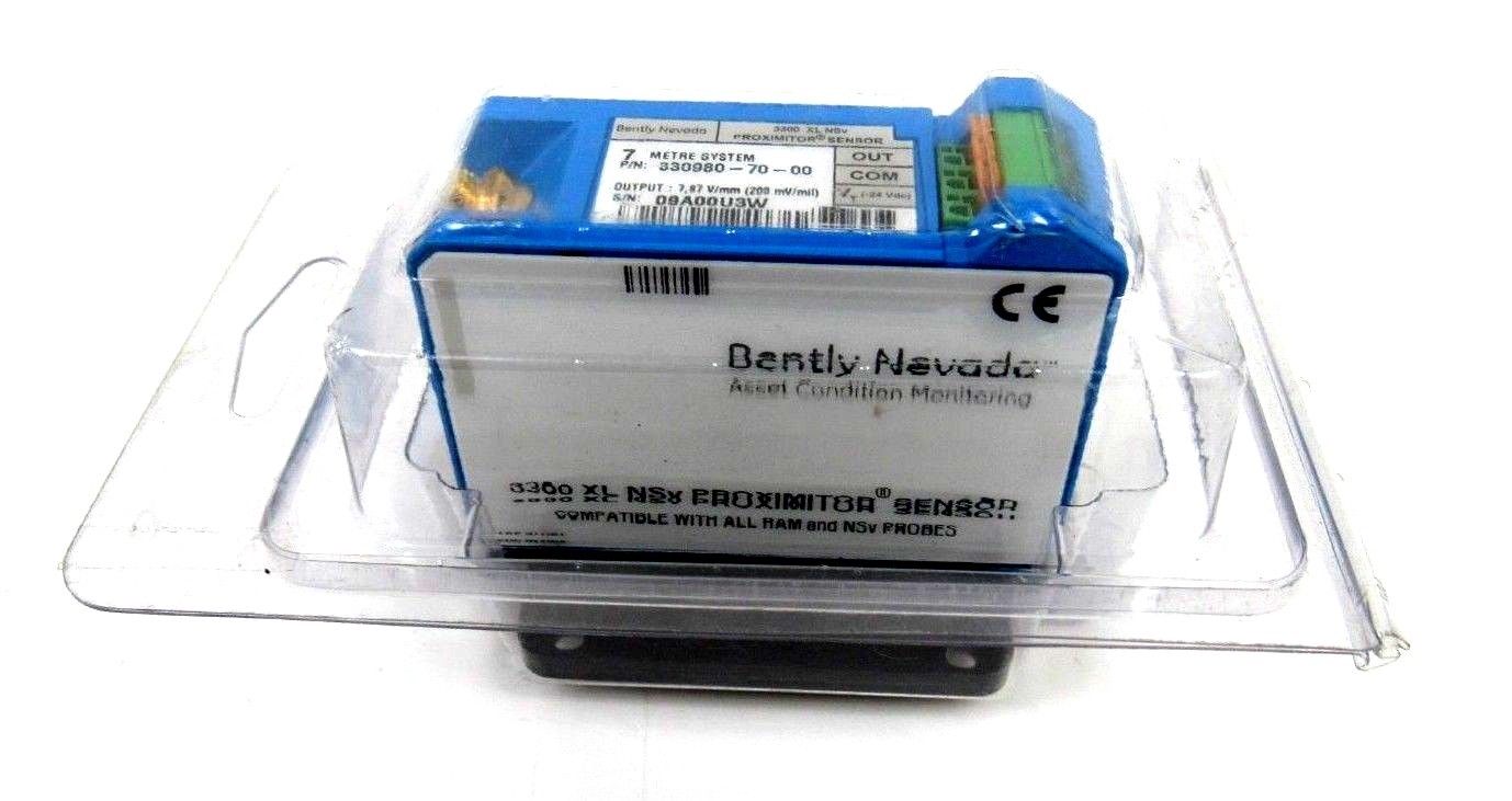 NEW BENTLY NEVADA 330980-70-00 PROXIMITY SENSOR 3300 XL NSV 3309807000 ...