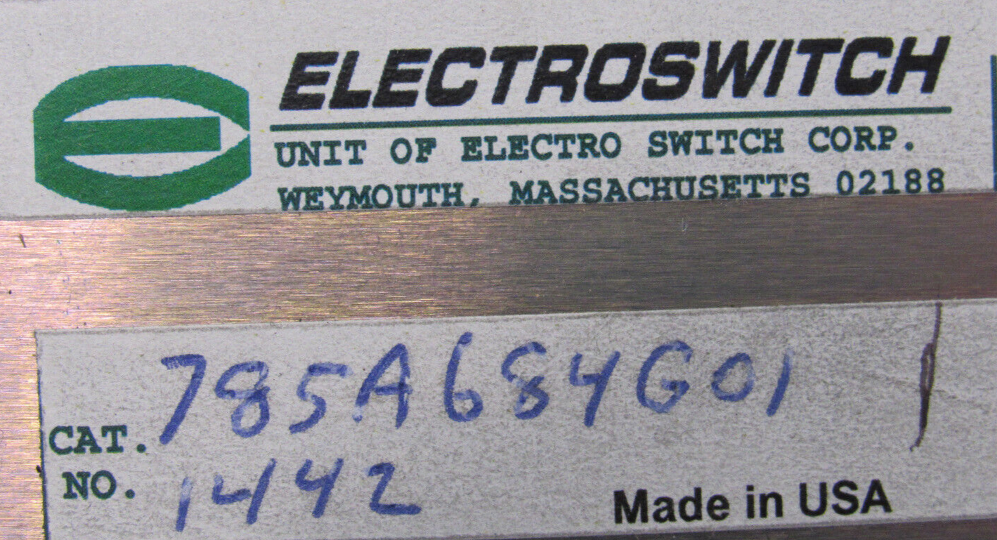 NEW ELECTROSWITCH 785A684G01 SWITCH 3521442 S701B503G01 - SB Industrial ...