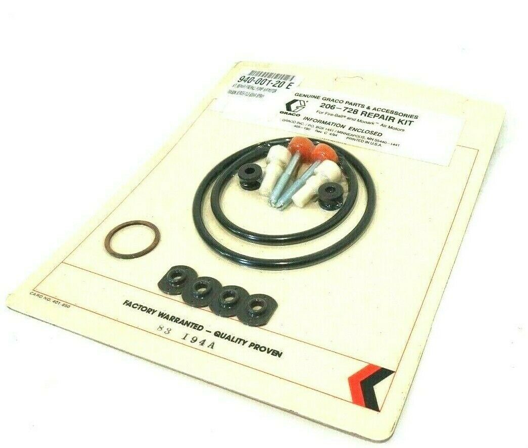 NEW GRACO 206-728 REPAIR KIT 206728 - SB Industrial Supply, Inc.