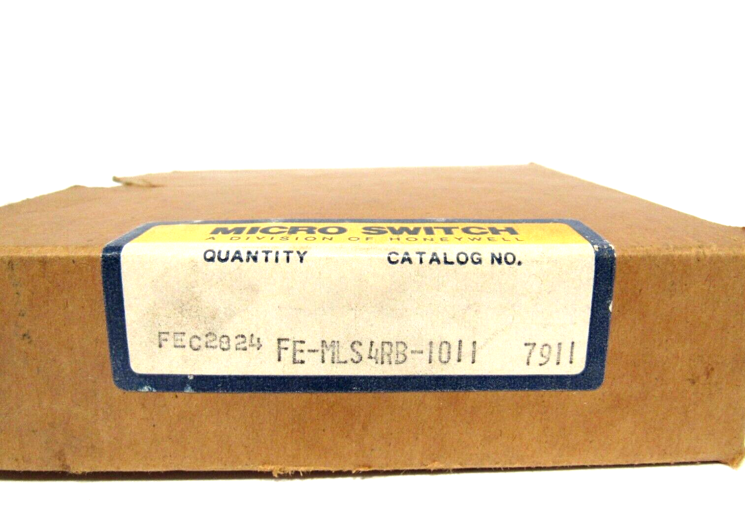 NEW HONEYWELL MICROSWITCH FE-MLS4RB-1011 SENSOR FEMLS4RB1011 - SB ...
