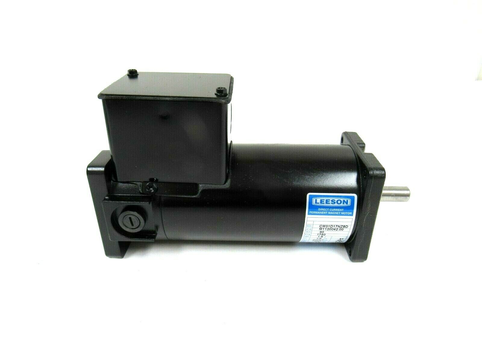 NEW LEESON M1120042.00 DC MOTOR CM31D17NZ8D 90VDC 1/6HP 1750 RPM 1/2 ...