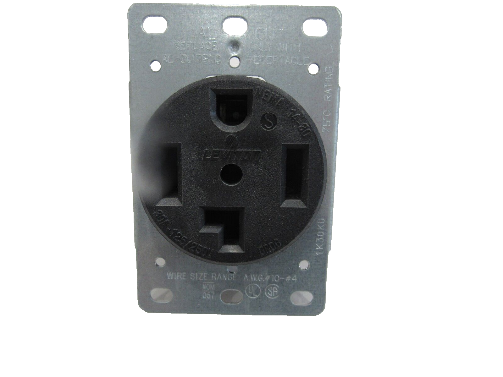 NEW LEVITON 1PKB1 RECEPTACLE OUTLET - SB Industrial Supply, Inc.