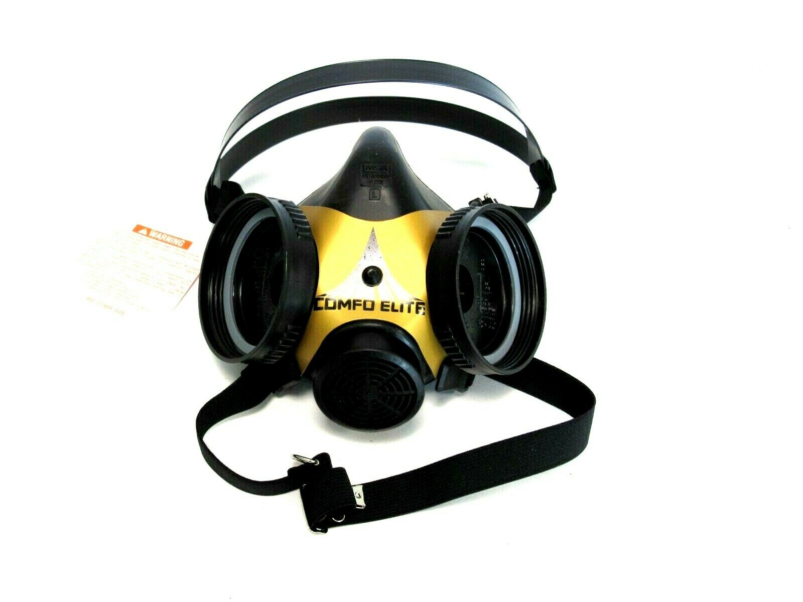 NEW LOT OF 18 MSA 490493 COMFO ELITE HALF MASK RESPIRATOR LARGE - SB ...