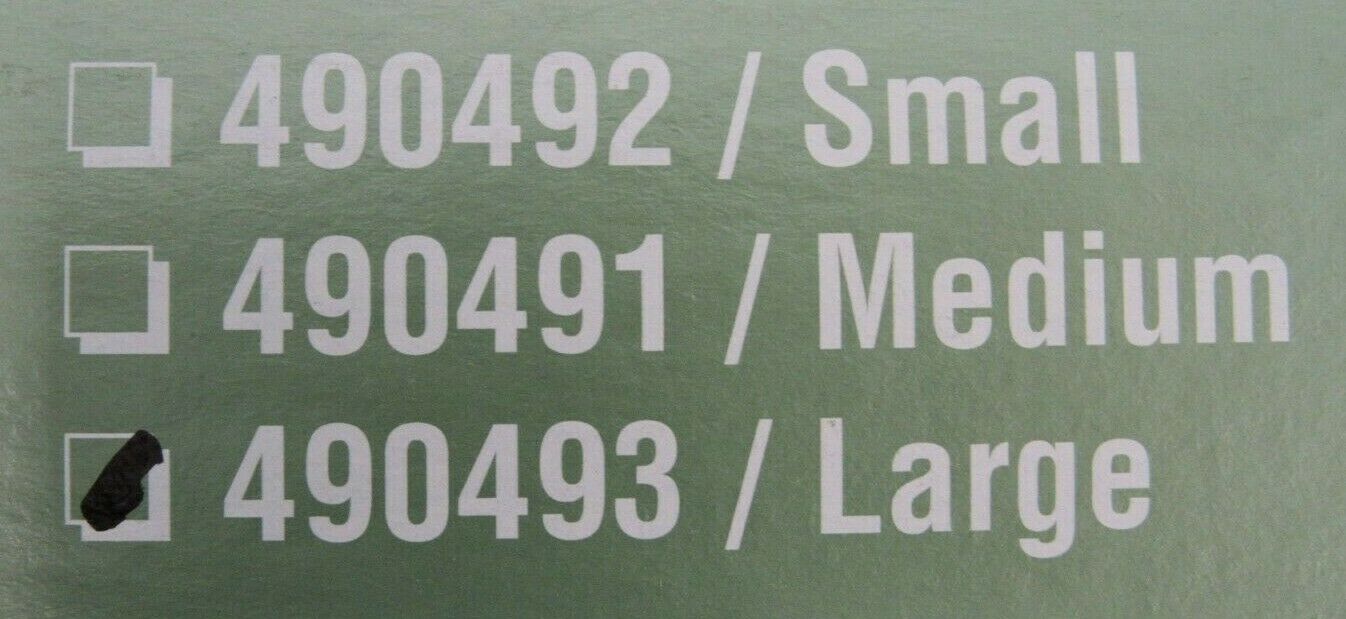 NEW LOT OF 18 MSA 490493 COMFO ELITE HALF MASK RESPIRATOR LARGE - SB ...