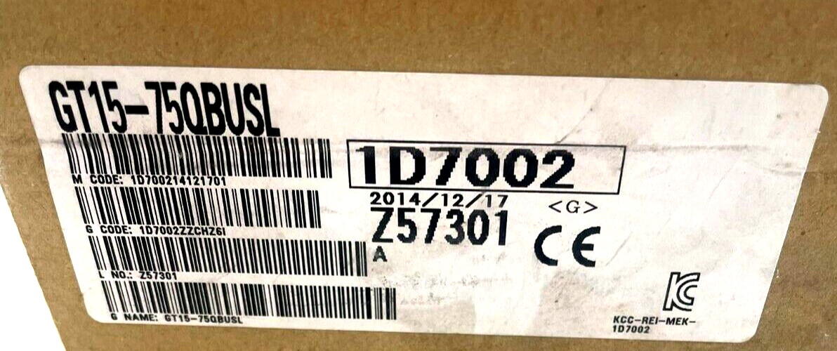 NEW MITSUBISHI GT15-75QBUSL QBUS INTERFACE MODULE - SB Industrial ...