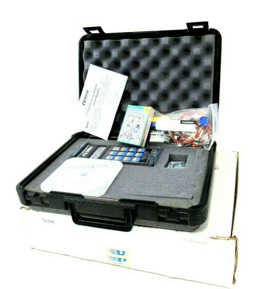 NEW OMEGA ENGINEERING CL23A CALIBRATOR / THERMOMETER - SB Industrial ...