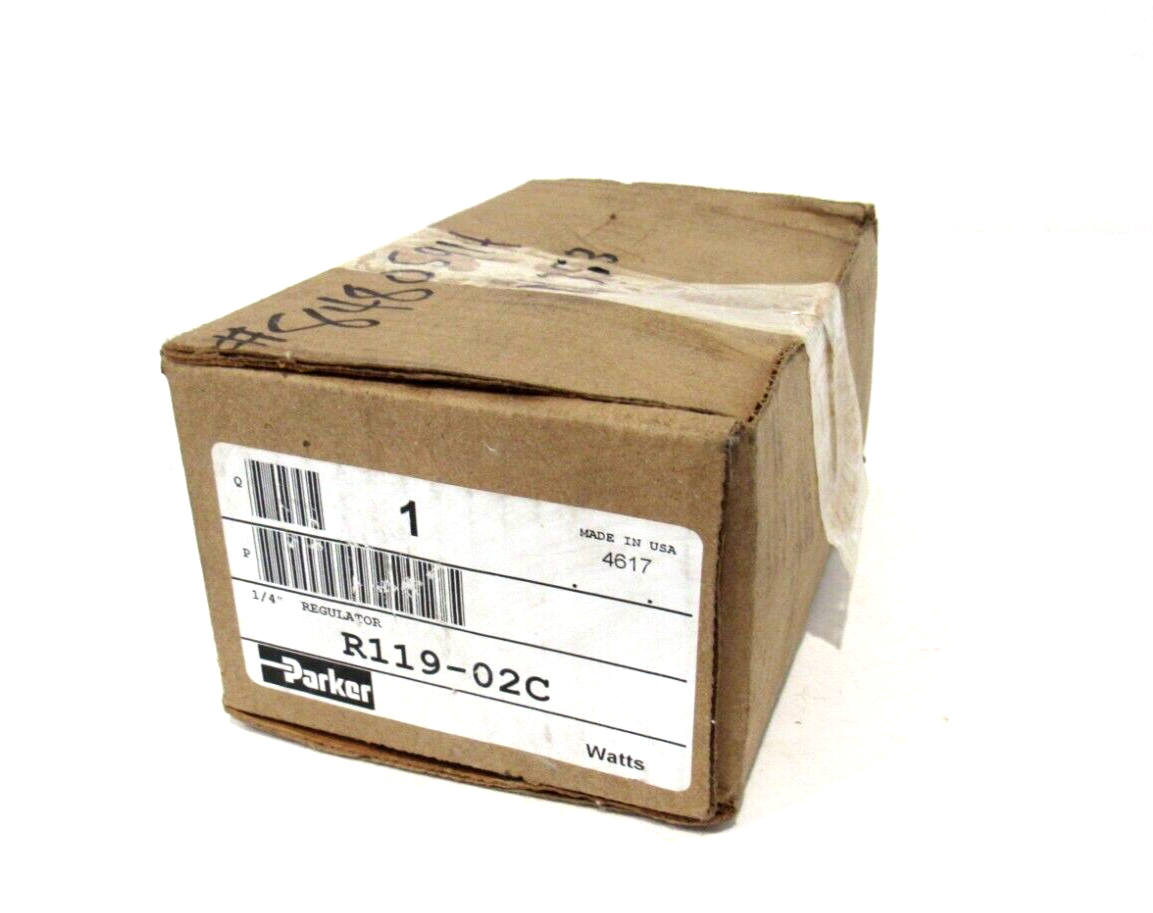 NEW PARKER R119-02C 1/4" REGULATOR R11902C - SB Industrial Supply, Inc.