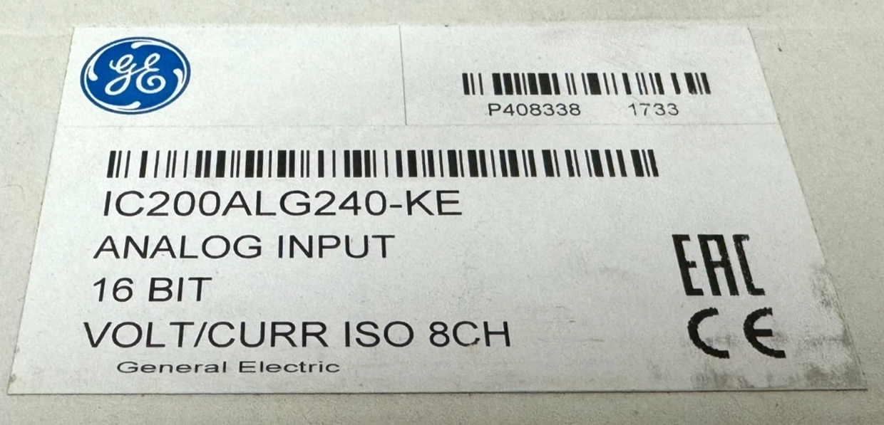 NEW SEALED GE FANUC IC200ALG240-KE VERSAMAX ANALOG INPUT IC200ALG240 ...