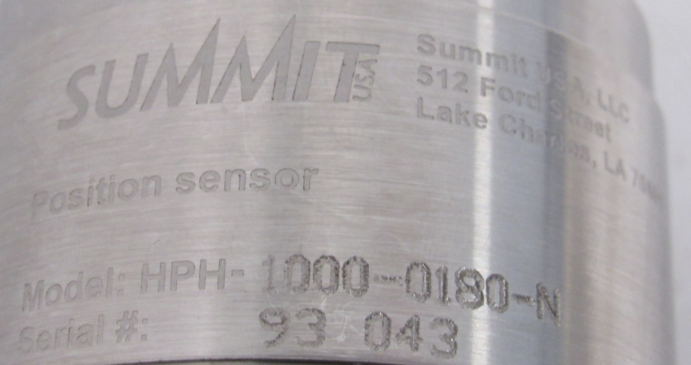 NEW SUMMIT HPH-1000-0180-N POSITION SENSOR HPH10000180N - SB Industrial ...