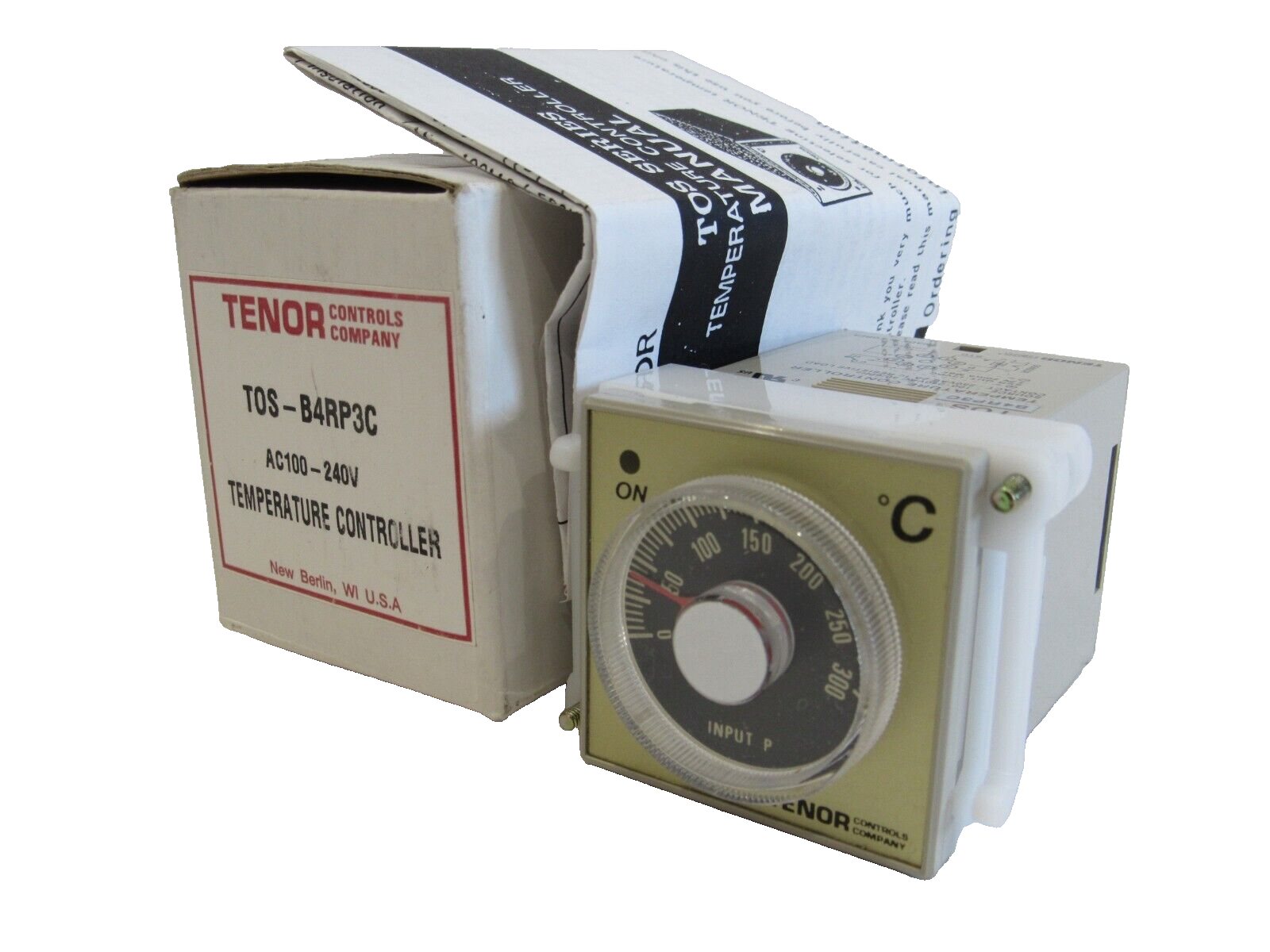 NEW TENOR CONTROLS T0S-B4RP3C TEMPERATURE CONTROLLER AC100-240V ...