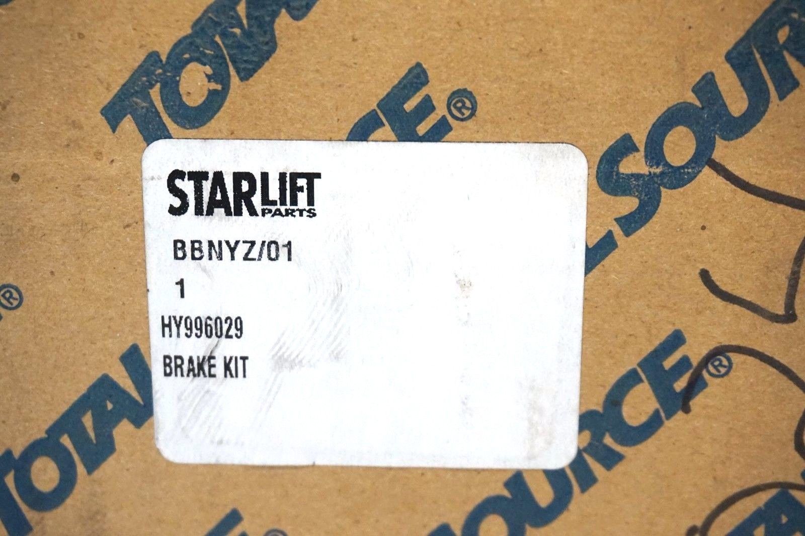 NEW TOTAL SOURCE STARLIFT PARTS BBNYZ/01 BRAKE KIT HY996029 - SB ...